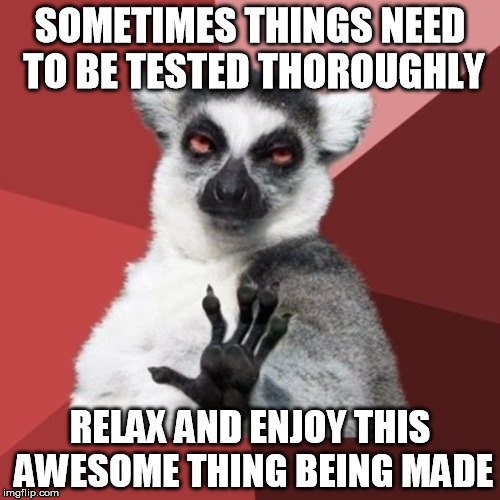 Chill Out Lemur Meme - Imgflip