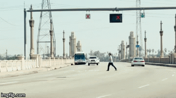 Dancing across the street - Imgflip