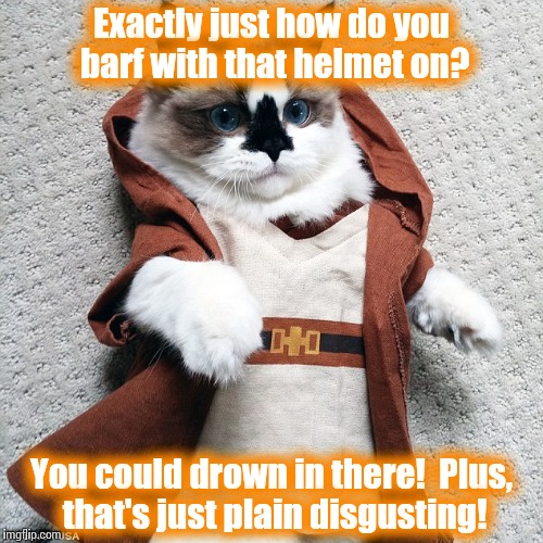 Grumpy Barf Vader - Imgflip