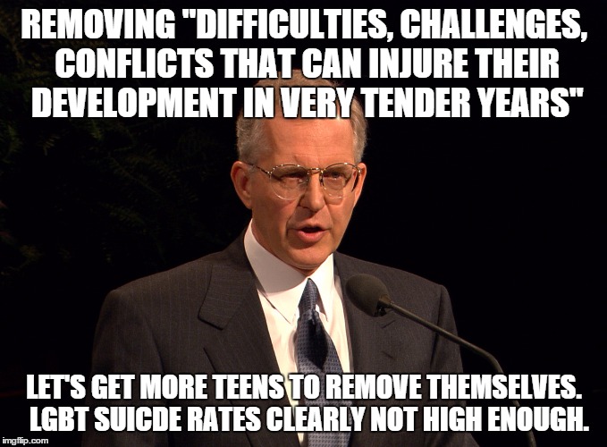 d. todd Christofferson - Removing Removing "difficulties, challenges ...
