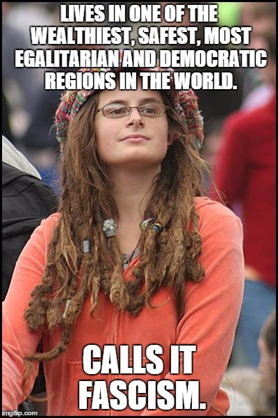 College Liberal Meme - Imgflip