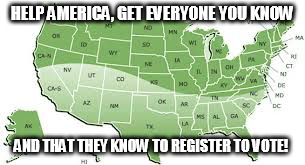 register and vote - Imgflip