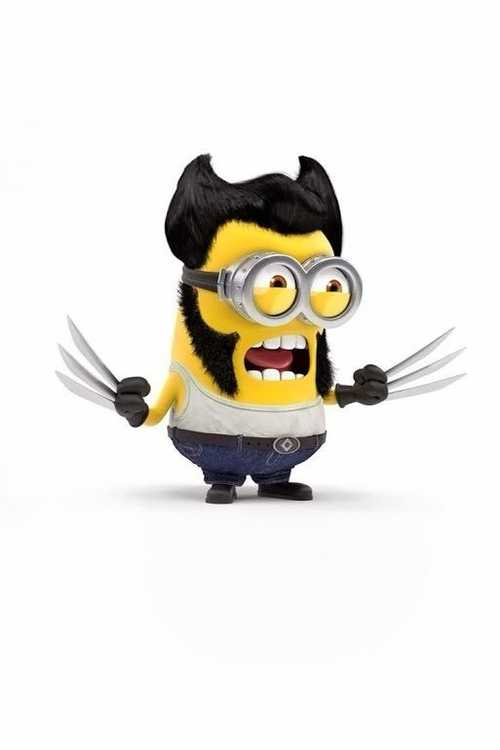 Minion Wolverine Blank Template Imgflip