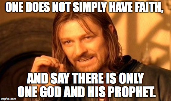 One Does Not Simply Meme - Imgflip