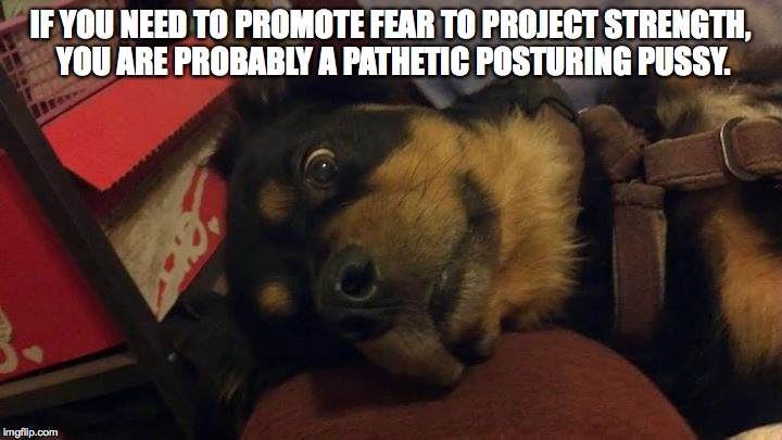 Fear vs. Strength - Imgflip