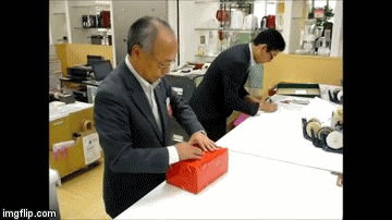 Gift wrapping - Imgflip