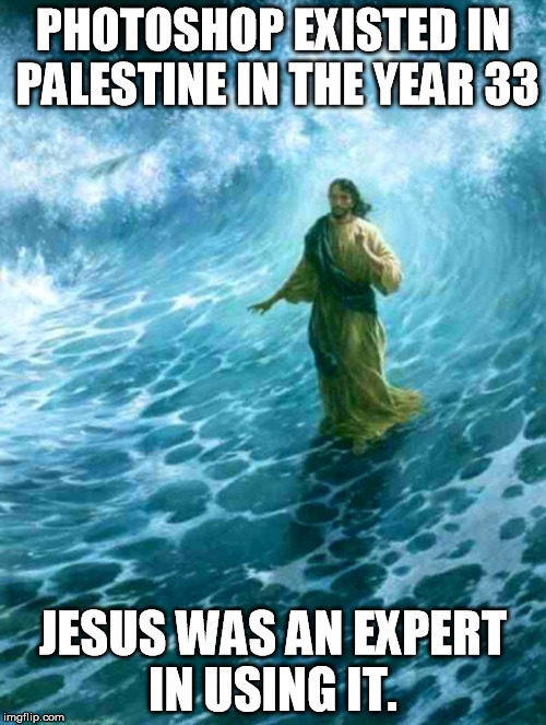 Surfing Jesus - Imgflip