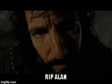 RIP Alan Rickman - Imgflip