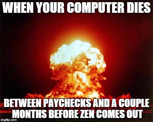 My computer went nuclear! - Imgflip