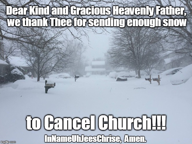 Standard silent prayer among our east coast brethren and sisters - Imgflip