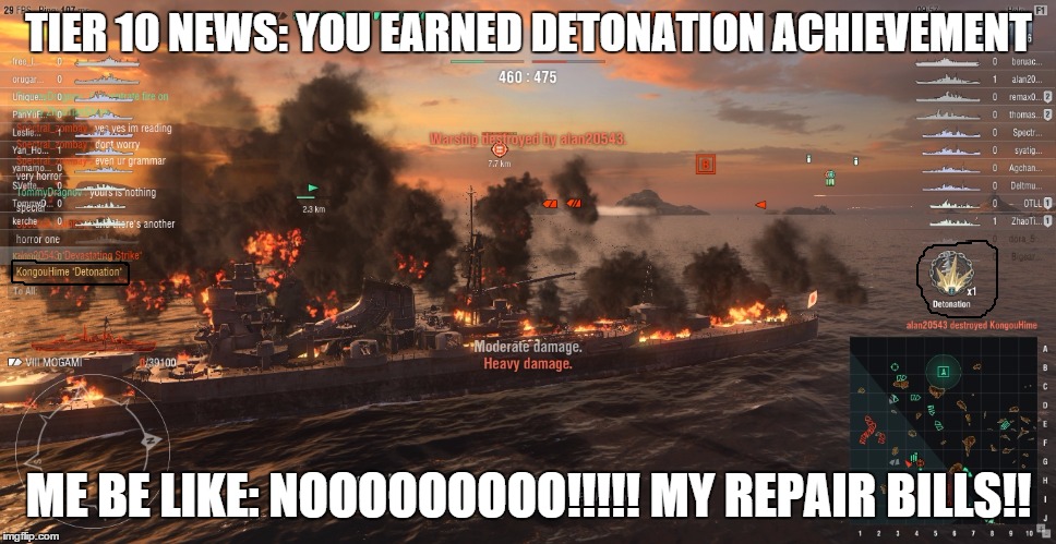 Detonated by an opponent - Imgflip