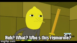 Who's this rigmarole? - Imgflip